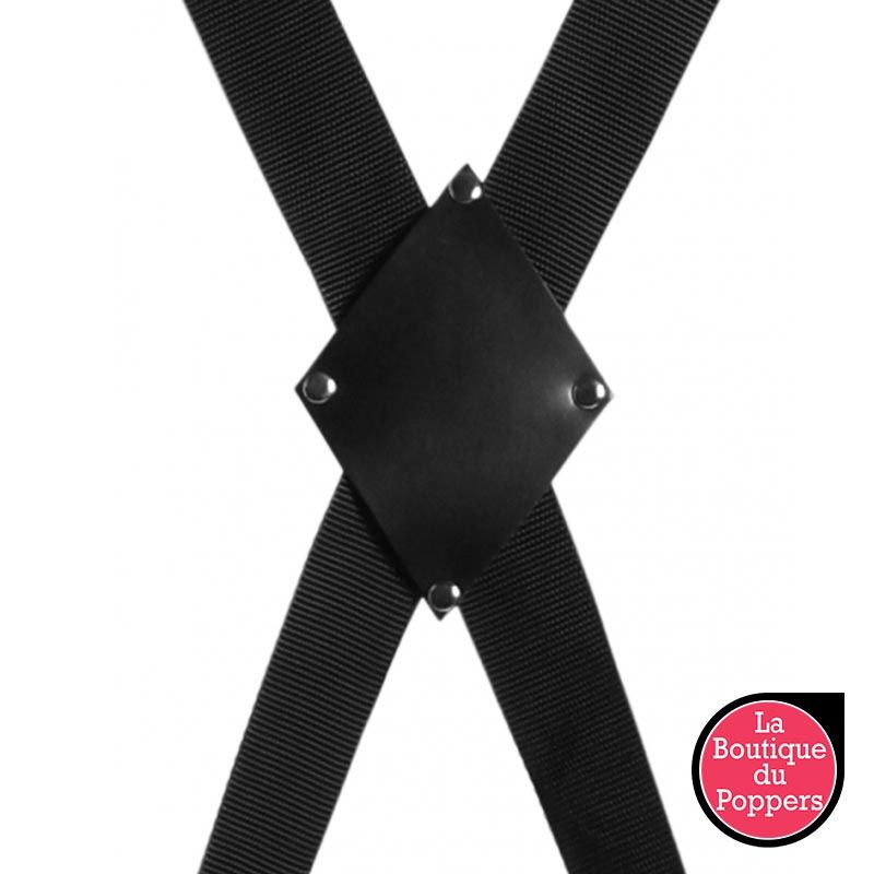 Croix de bondage pour porte Blackcross Noire pas cher sur La Boutiq...