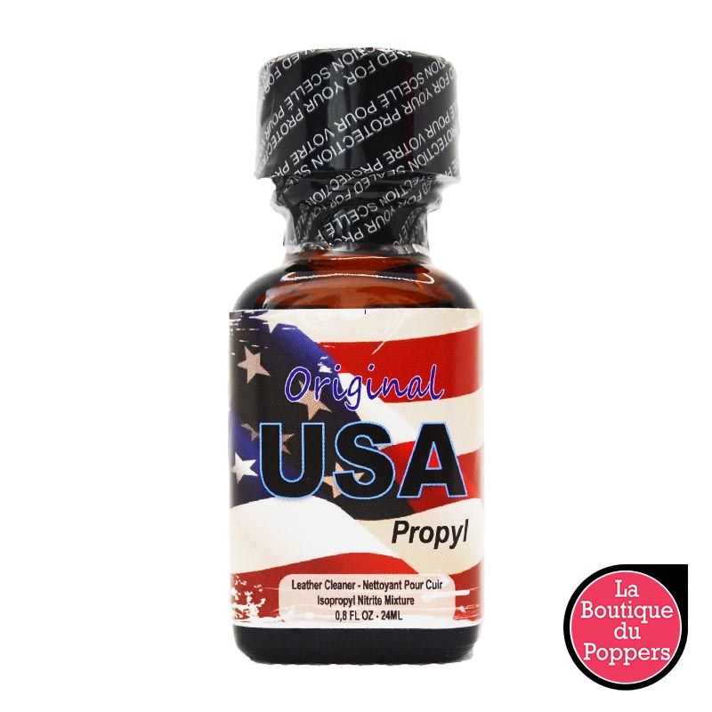 Poppers Original USA Propyl 24ml pas cher sur La Boutique du Poppers