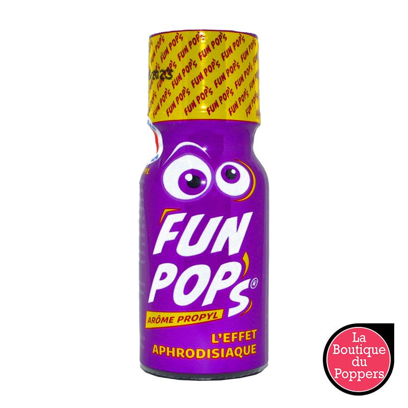 Poppers Fun Pop's Propyl 15ml pas cher sur La Boutique du Poppers