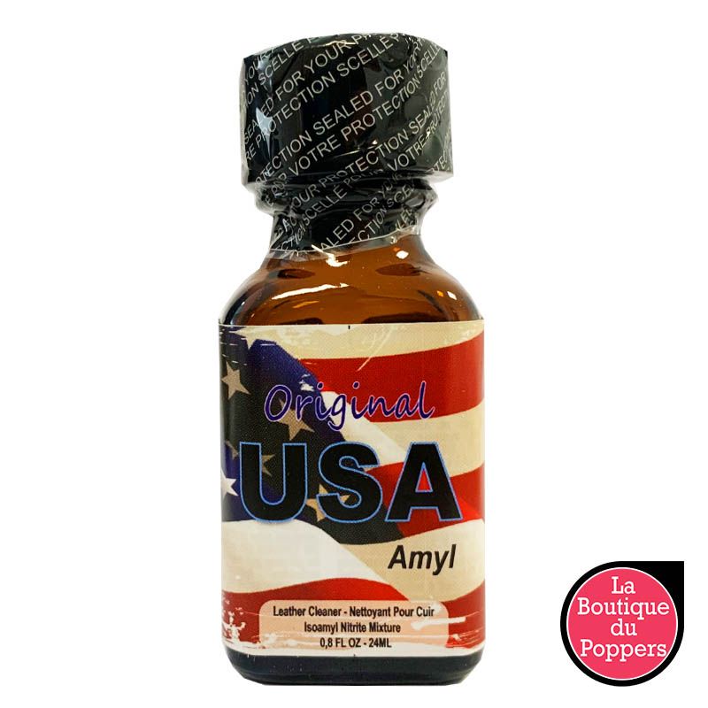 Poppers Original USA Amyl 24ml pas cher sur La Boutique du Poppers