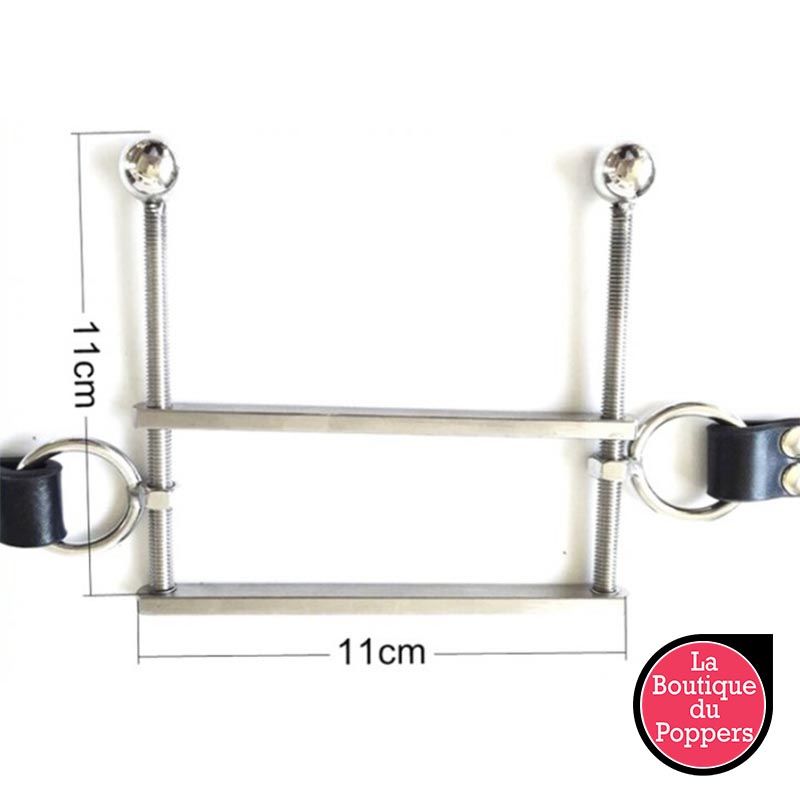 Baillon en métal Tongue Flail 11cm pas cher sur La Boutique du Poppers