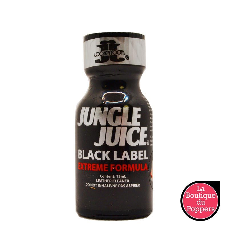Poppers Jungle Juice Black Label 15ml Lockerroom Pentyle pas cher s...