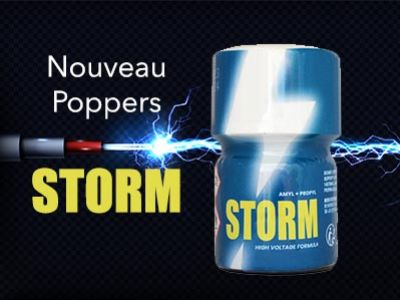 Le Poppers Storm 15ml - Plaisir Intense et Haute Tension