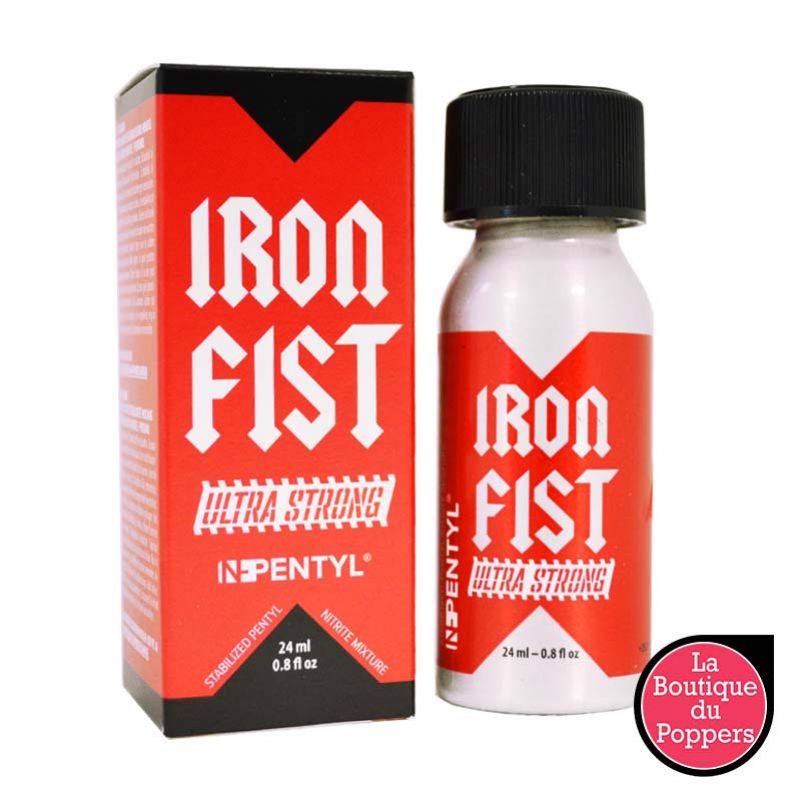 Nouveau Poppers Iron Fist Ultra Strong disponible!